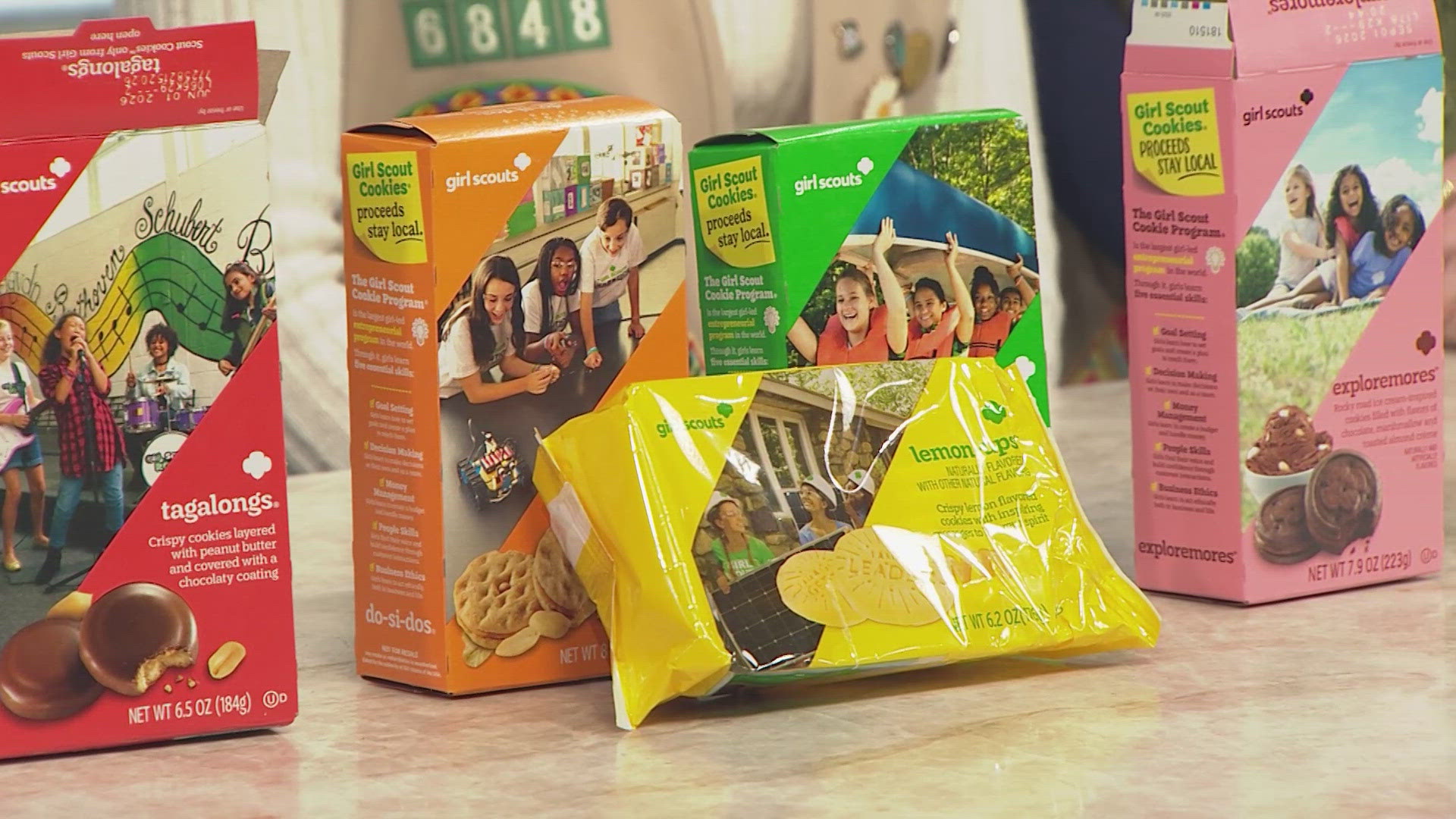 Girl Scout Cookies are back, including classic favorites and a new ...