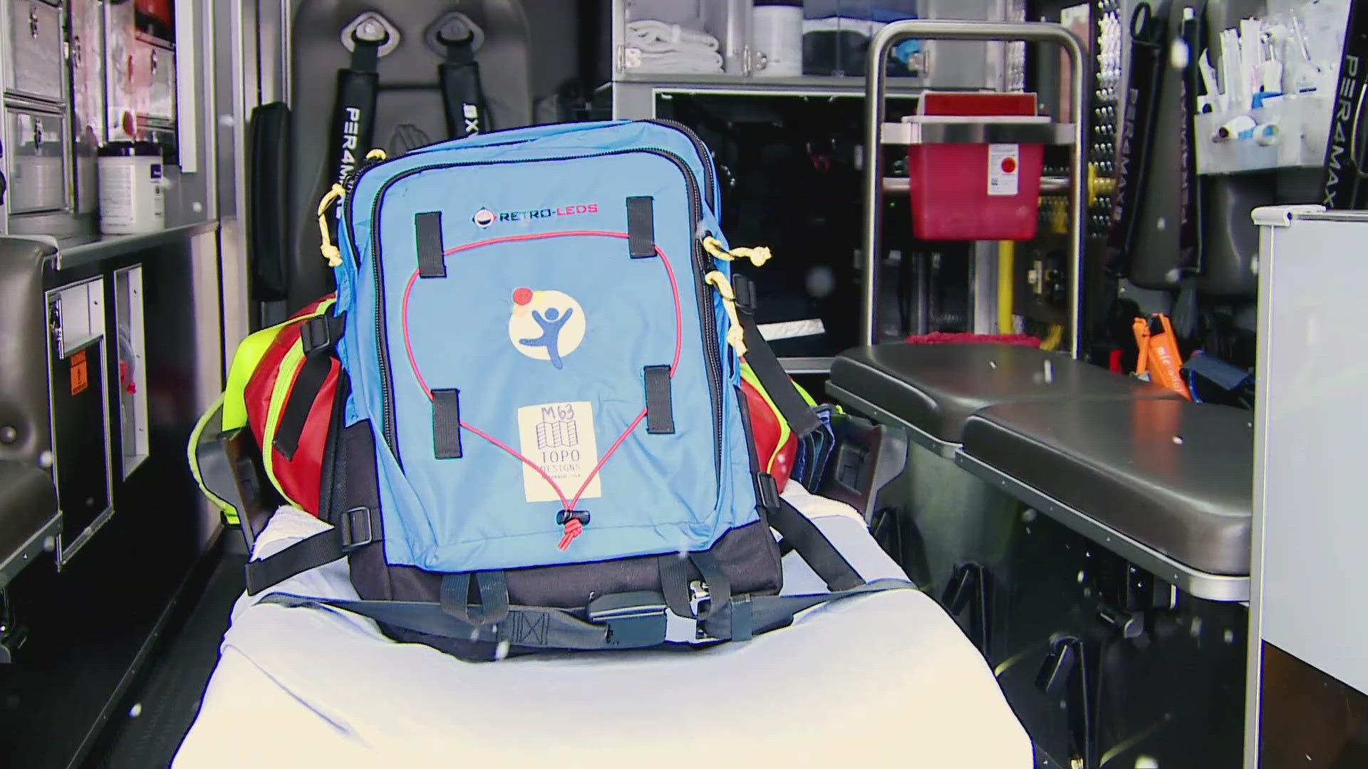 Firefighter creates sensory backpacks for kids in emergencies | 9news.com