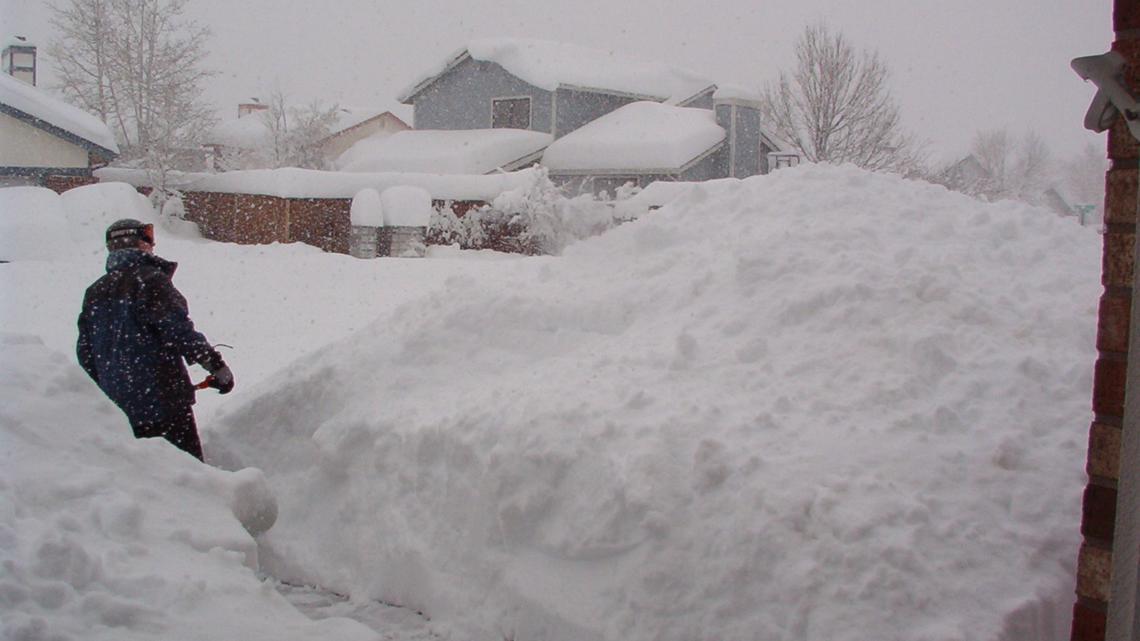 Remembering the March 2003 blizzard that struck Denver, Colorado ...