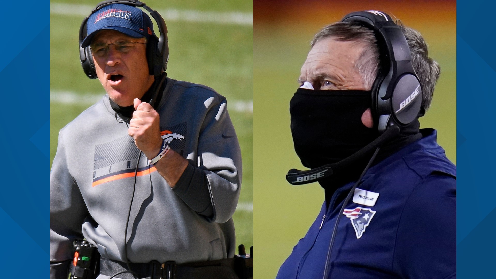 Bill Belichick happy for Denver Broncos coach Vic Fangio | 9news.com