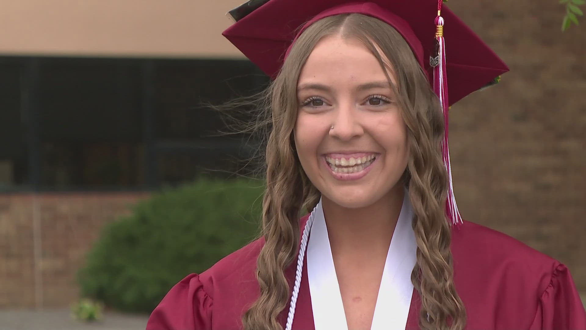 Berthoud senior graduates with perfect K-12 attendance | 9news.com