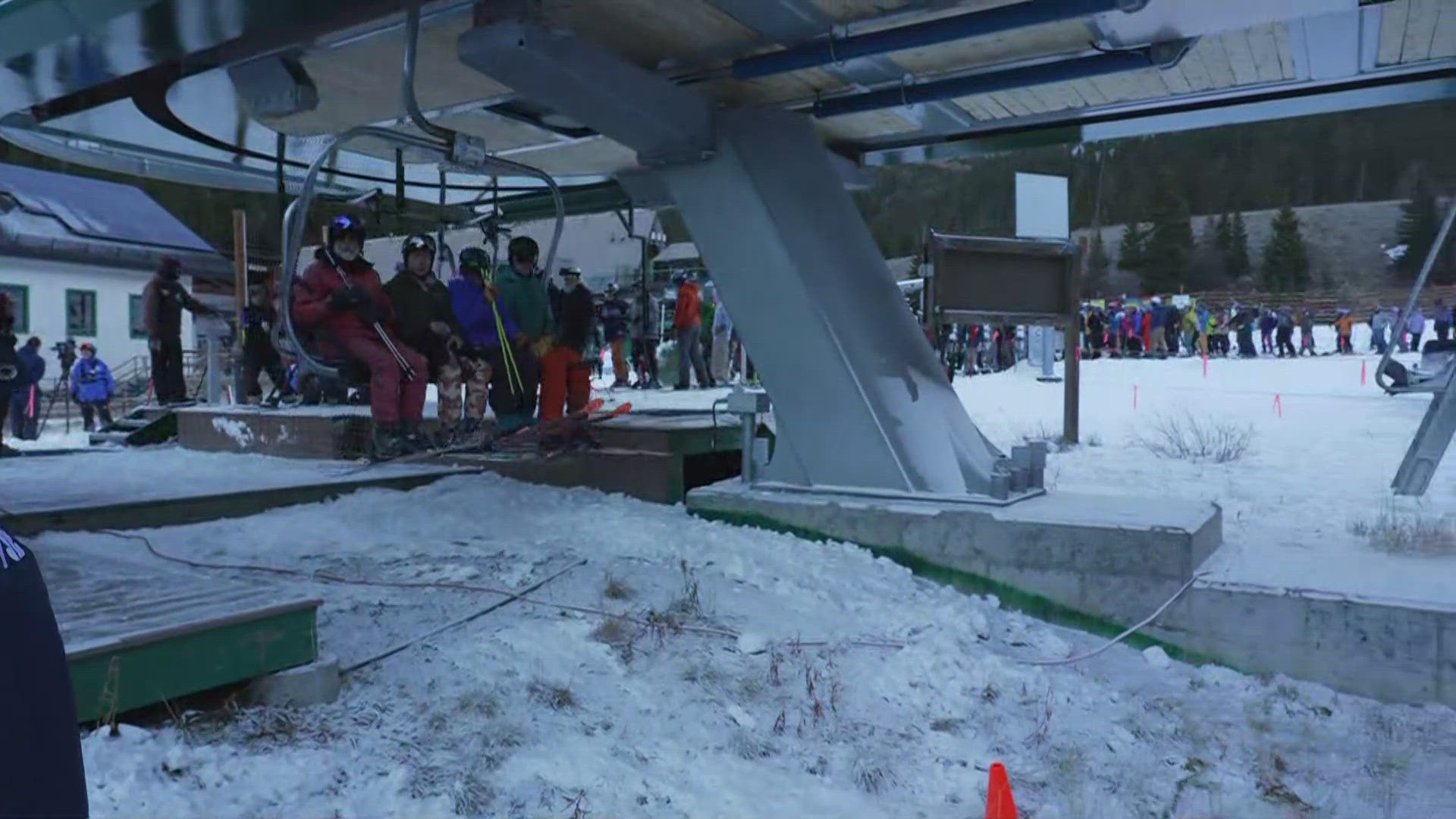 A-Basin opens for ski season | 9news.com