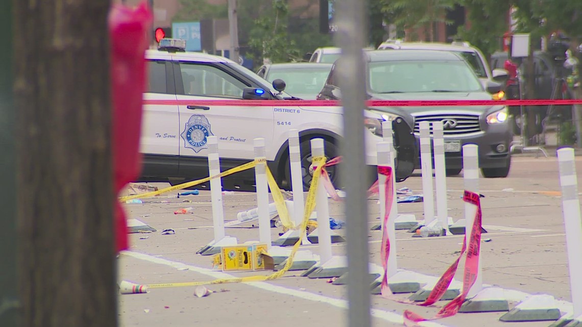 Denver shooting: Suspect was seen running, clutching waistband | 9news.com