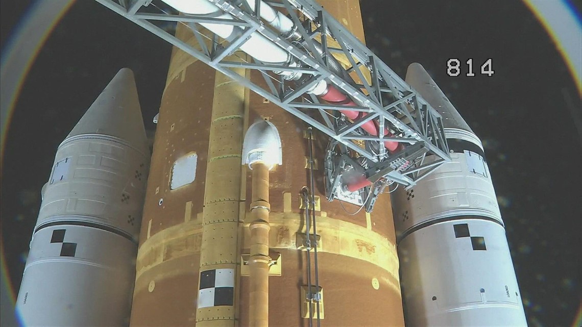 NASA calls off moon rocket launch over engine issue | 9news.com