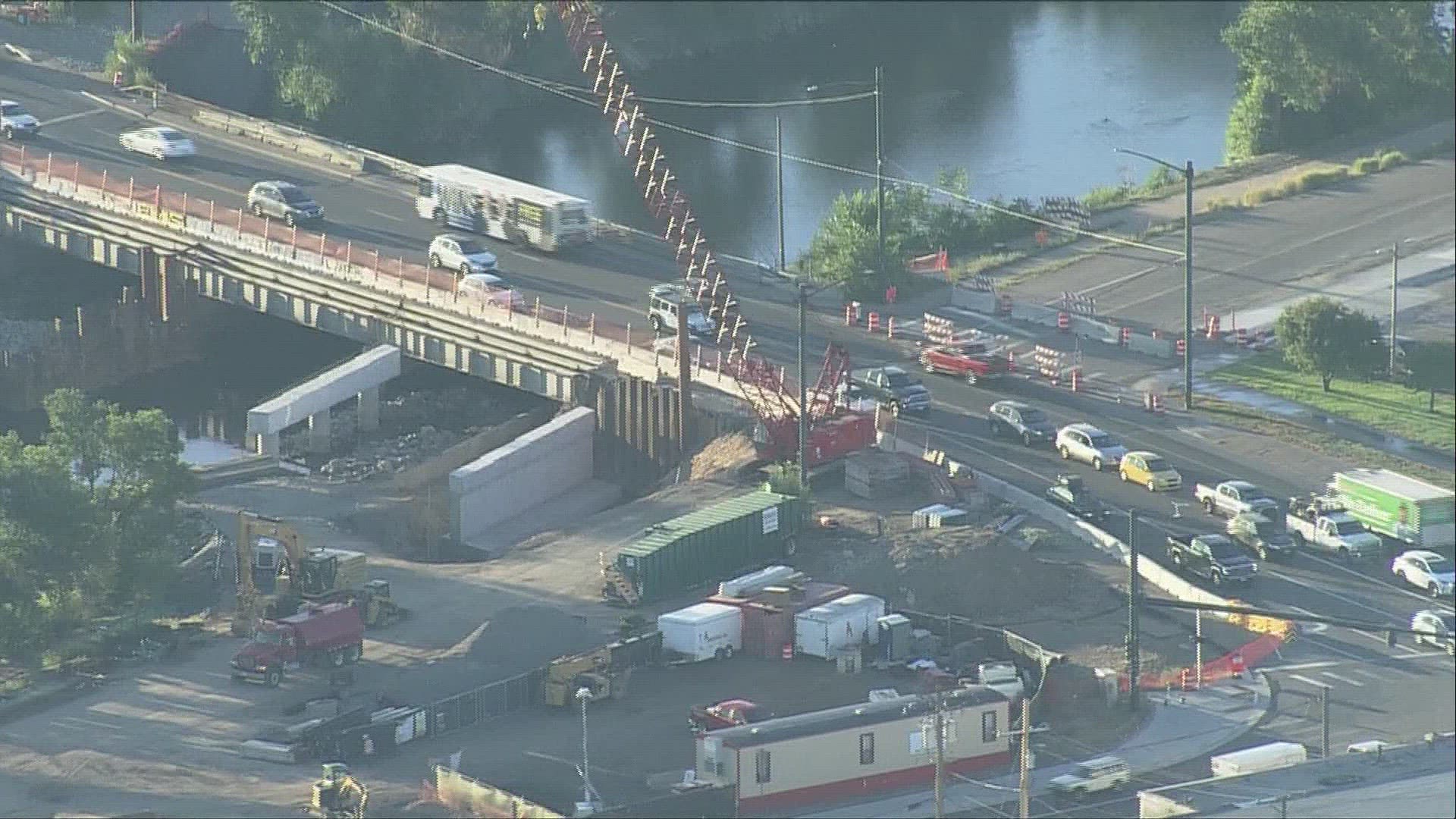 Sky9: Alameda Bridge replacement underway in Denver | 9news.com