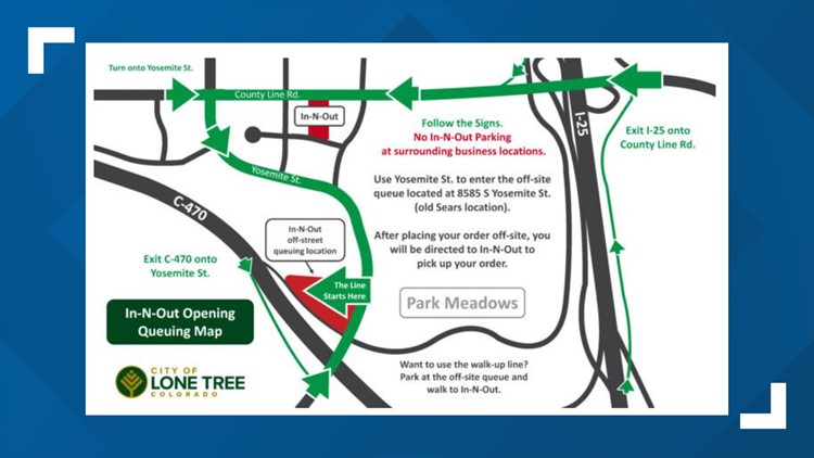 Lone Tree reveals In-N-Out Burger opening plan | 9news.com
