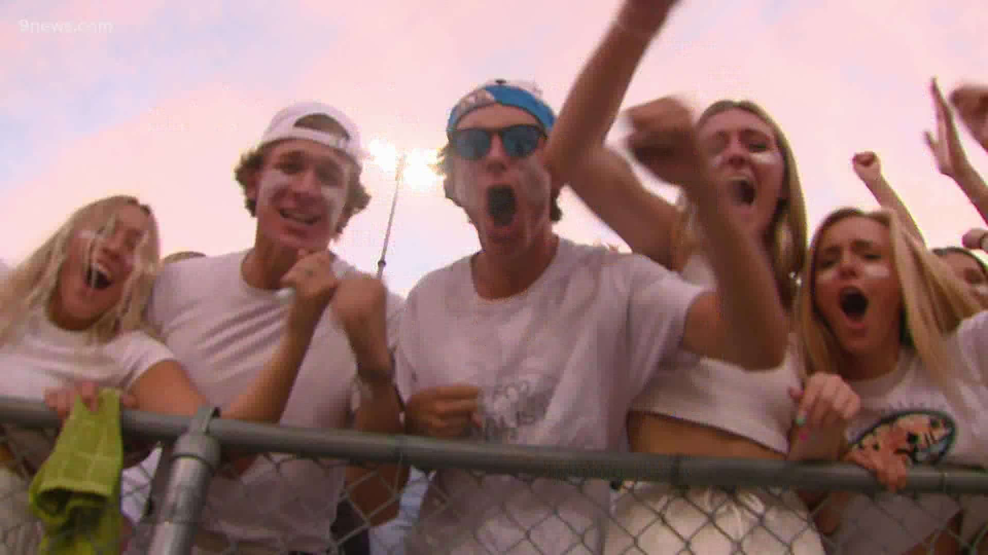 Fans back in stands for high school football | 9news.com