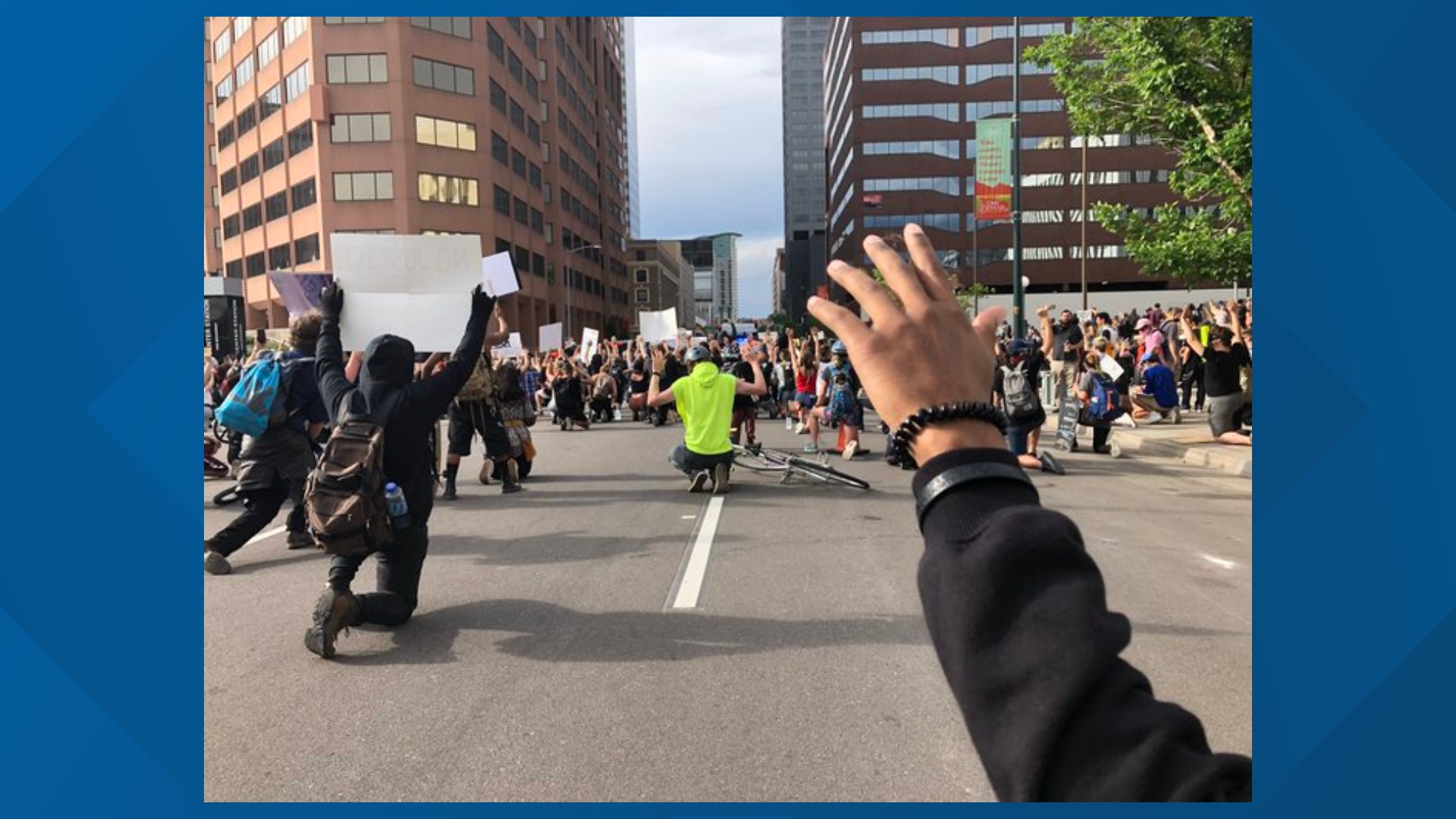 PHOTOS: Third night of riots in downtown Denver | 9news.com
