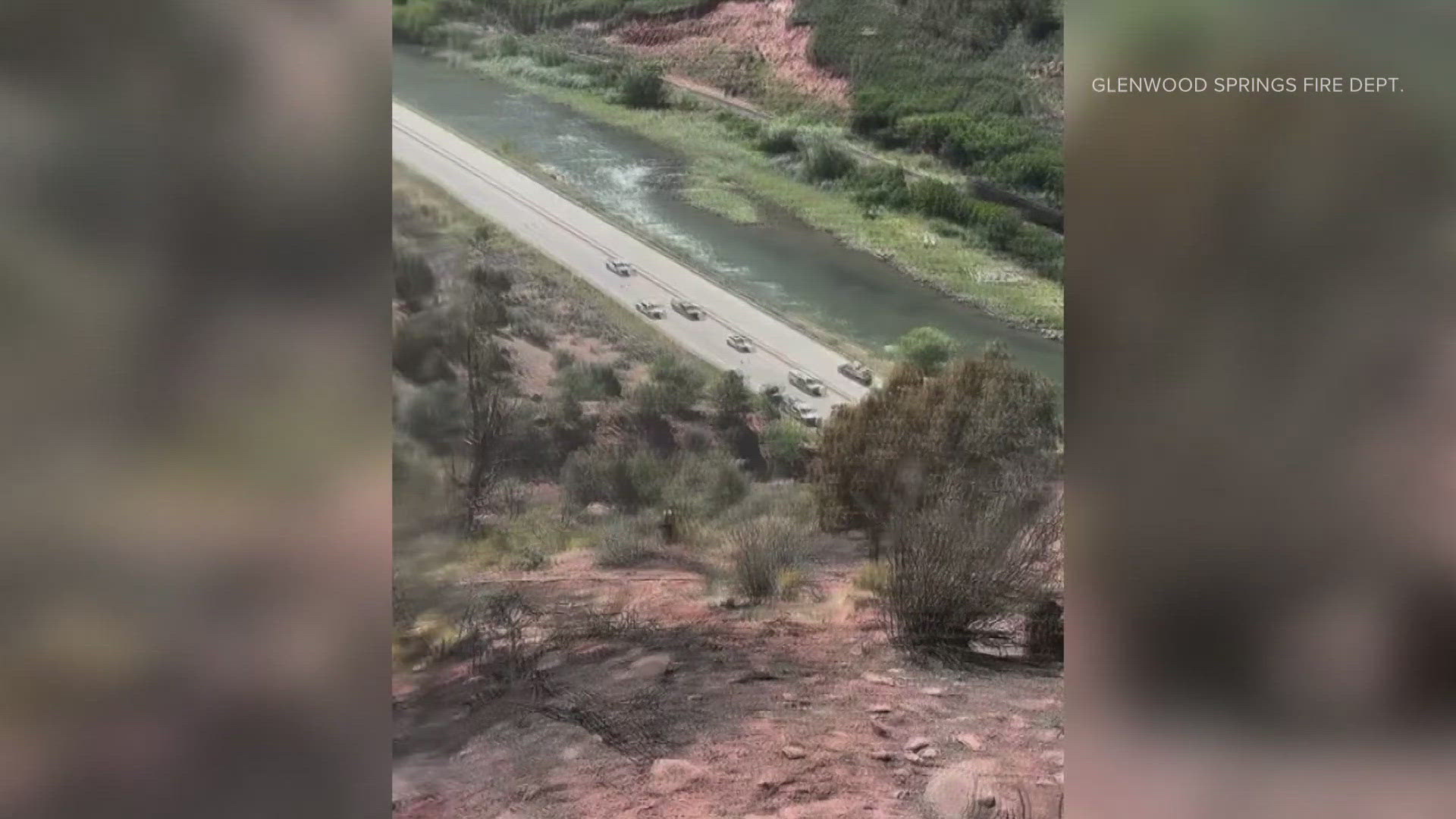 Fast-moving wildfire destroys Western Slope apartment building | 9news.com