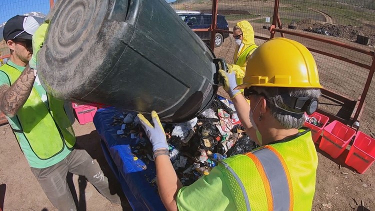 Digging through the trash to find better ways to recycle | 9news.com