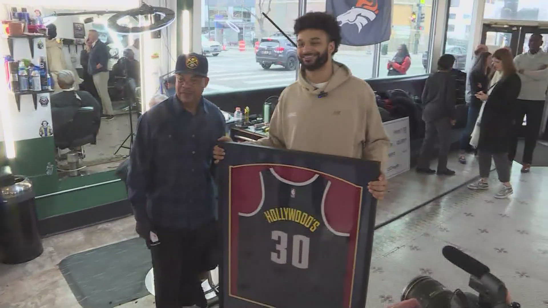 Jamal Murray makes donation to Project Hair Care | 9news.com