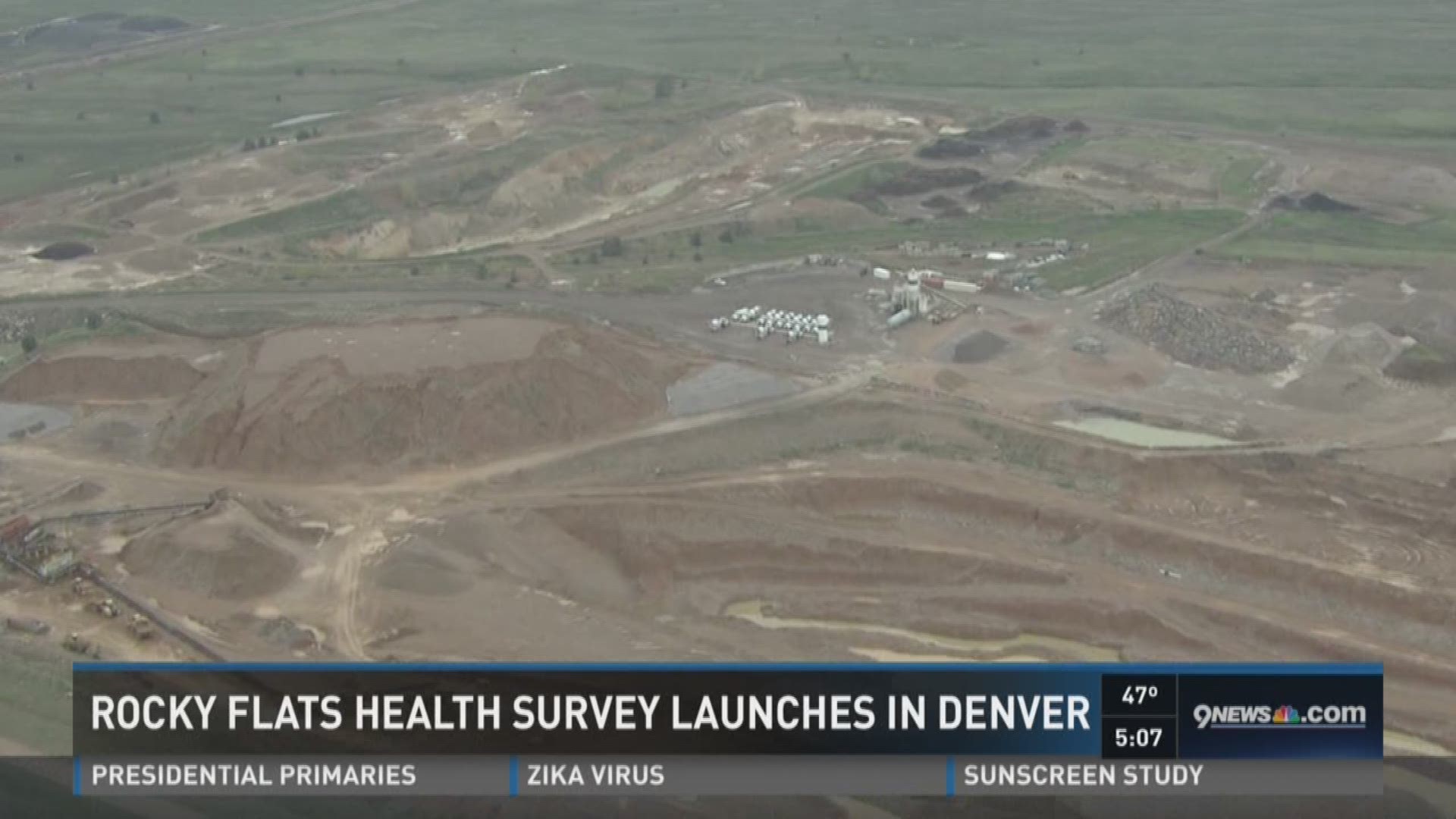 Health survey looks at impact of Rocky Flats | 9news.com