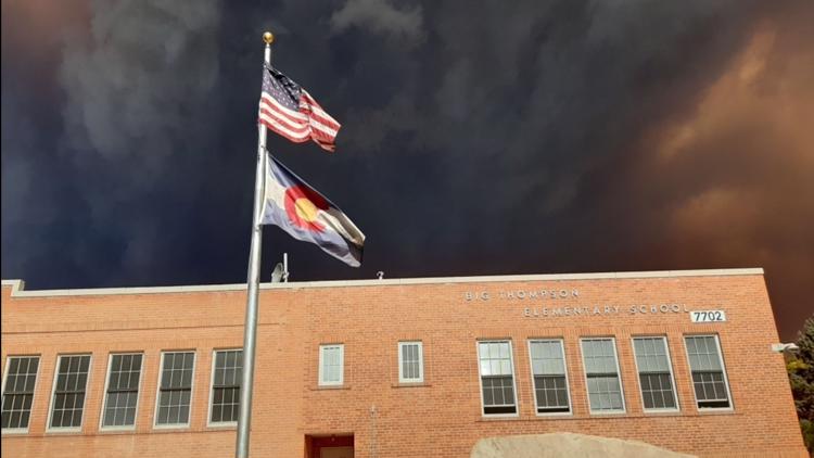 Photos of Cameron Peak Fire: Smoke in Fort Collins, Loveland | 9news.com