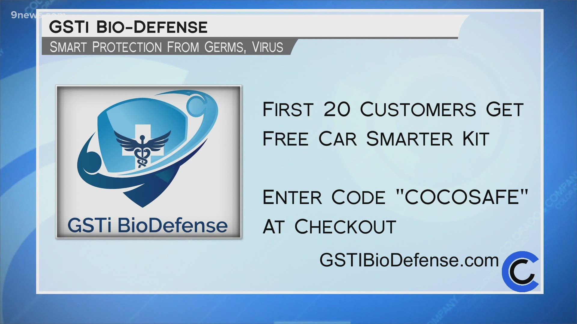 GSTi Bio-Defense - September 22, 2020 | 9news.com