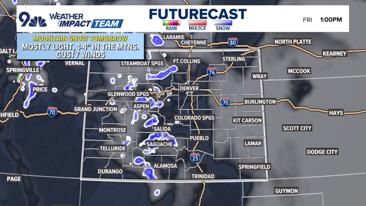 Denver, Colorado, Front Range weather forecast | 9news.com