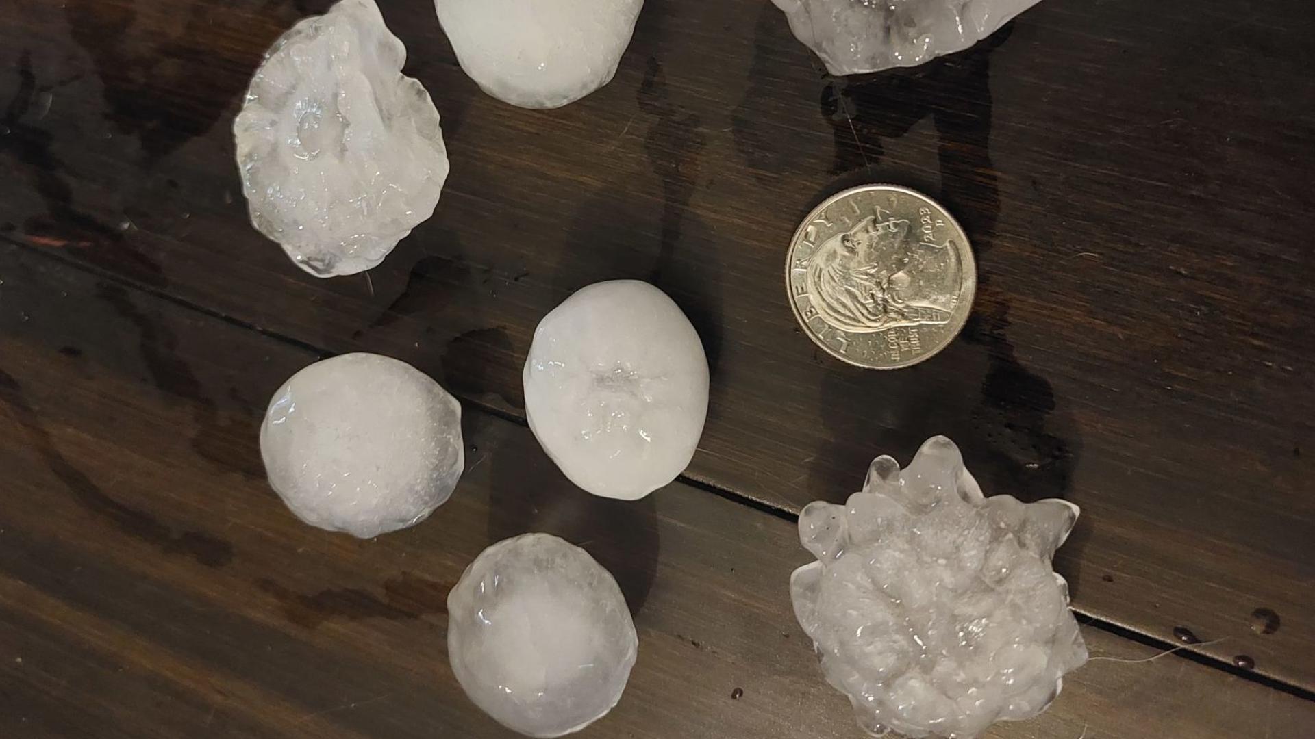 Heavy rain and hail in Aurora, Parker, Douglas County Sunday | 9news.com