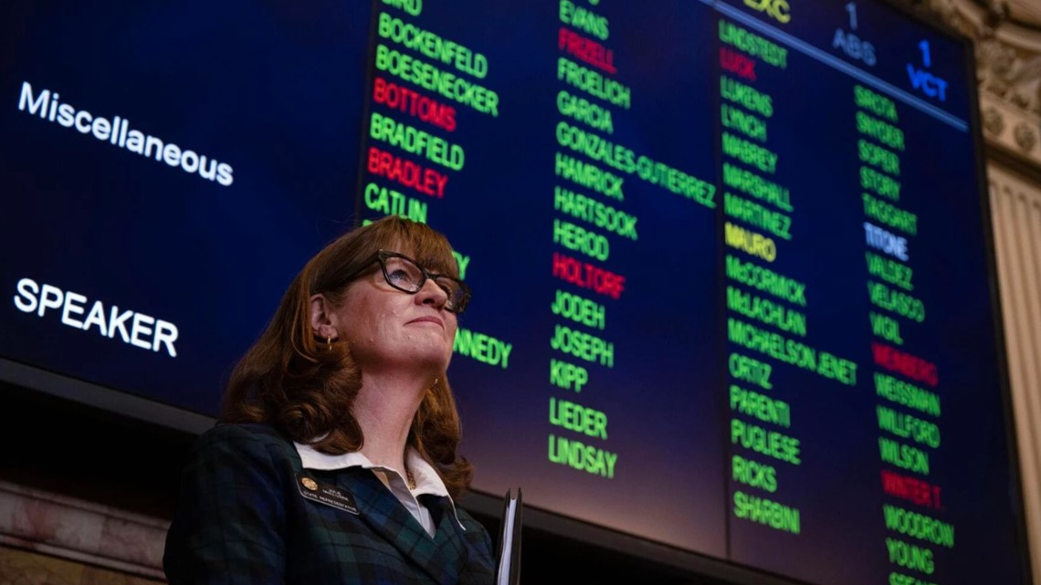 Julie McCluskie elected House Speaker after Republican challenge ...
