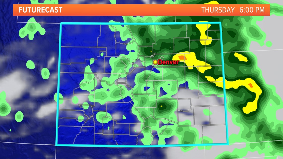 Flash flooding, large hail possible in Denver area Thursday | 9news.com