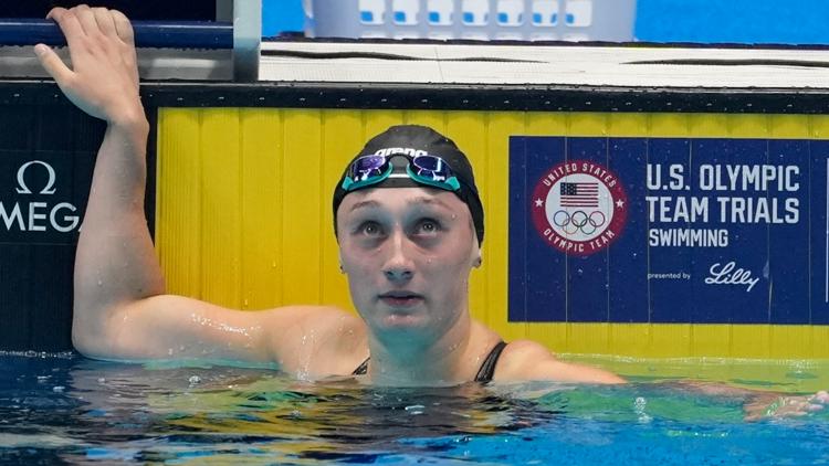 Colorado native Emma Weber earns Paris nod at US swim trials | 9news.com