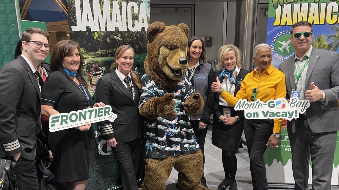 Frontier begins nonstop service from Denver to Montego Bay | 9news.com