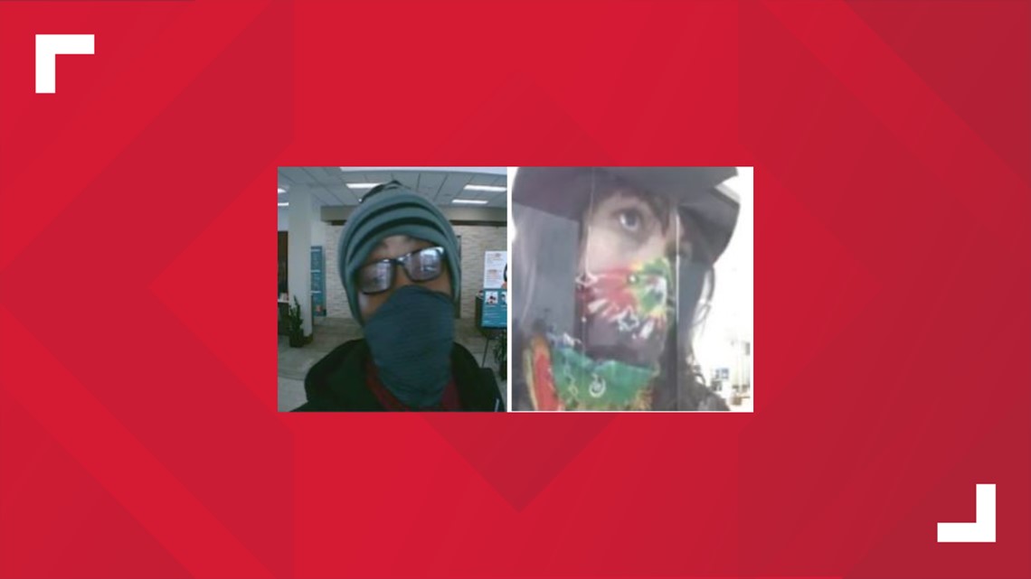 Male, female bank-robbing suspects sought by FBI, police | 9news.com