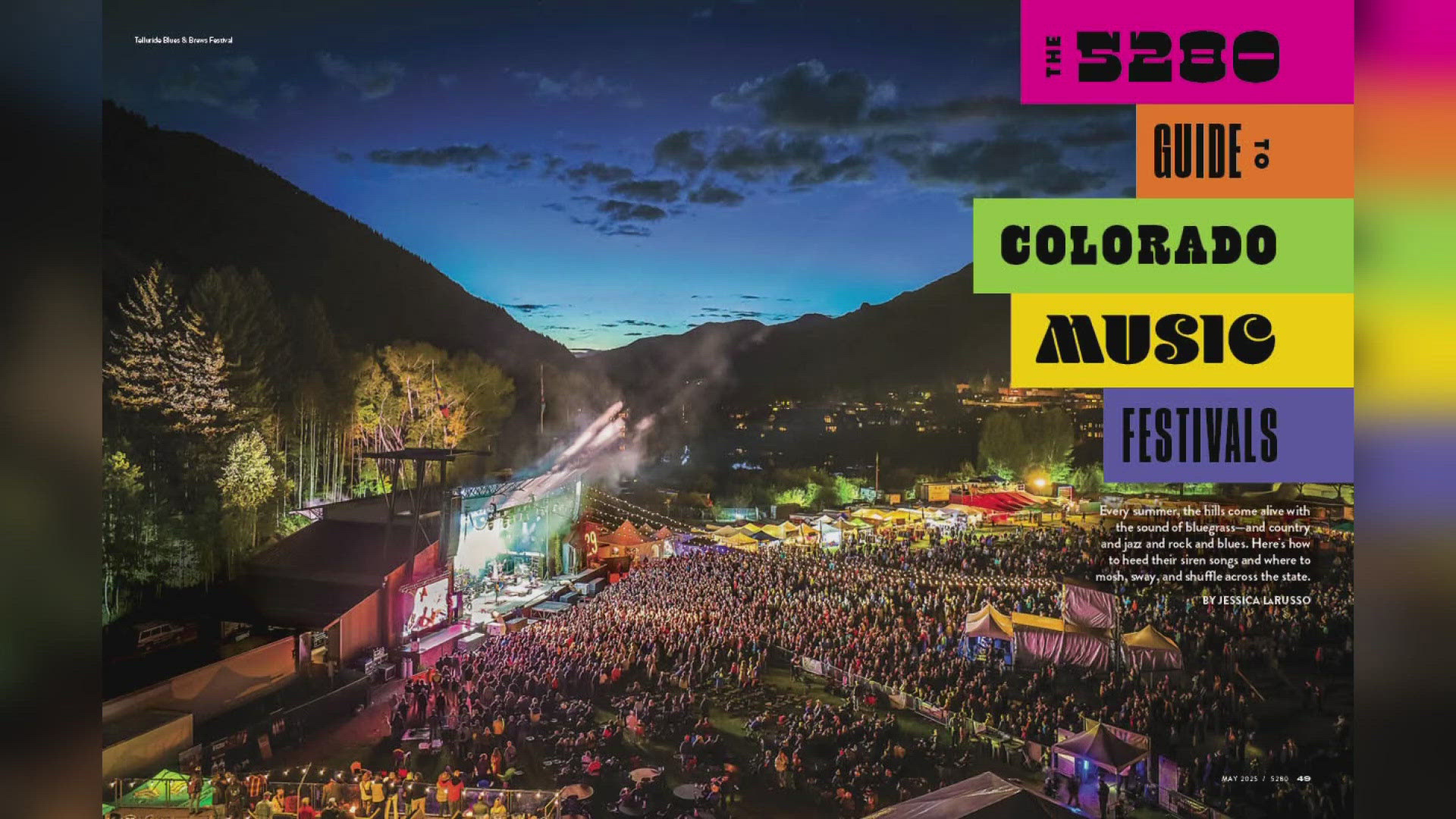 5280 magazine put together the ultimate guide to Colorado music ...