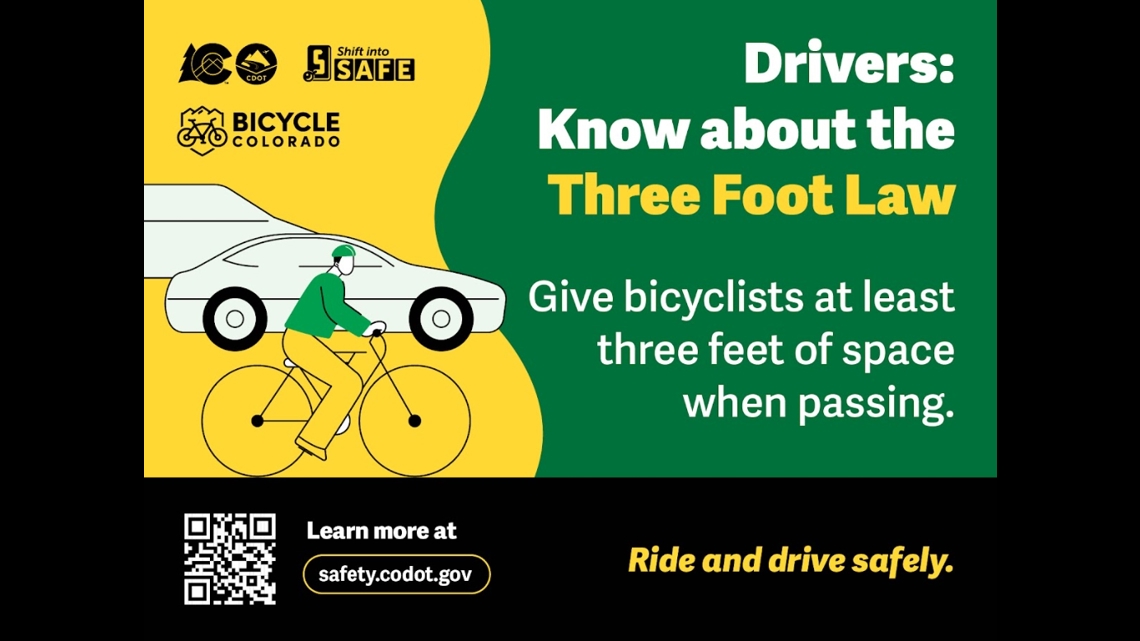 CDOT launches bike safety campaign | 9news.com