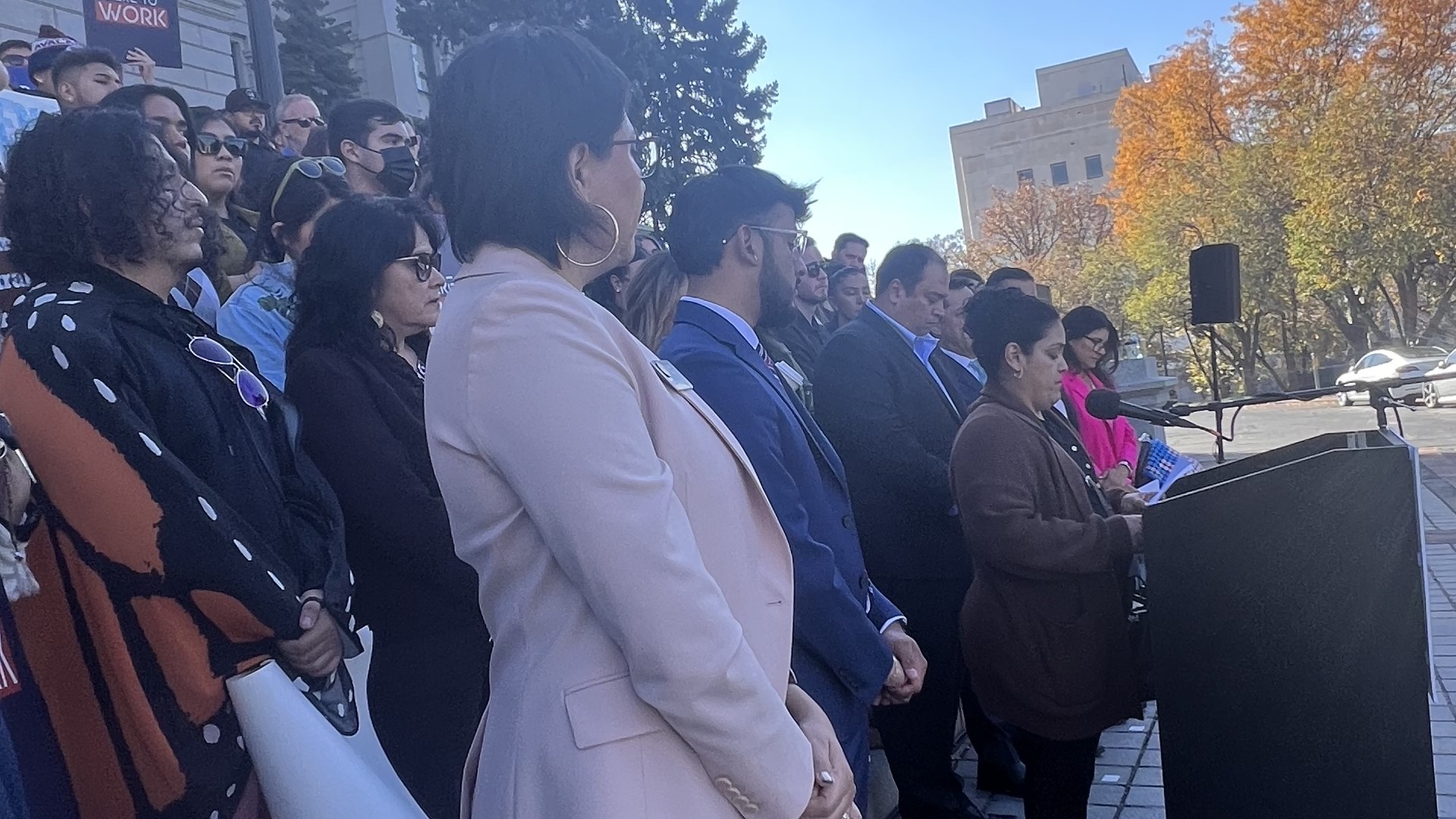 'Here To Work' campaign urges Biden to expand work permits | 9news.com