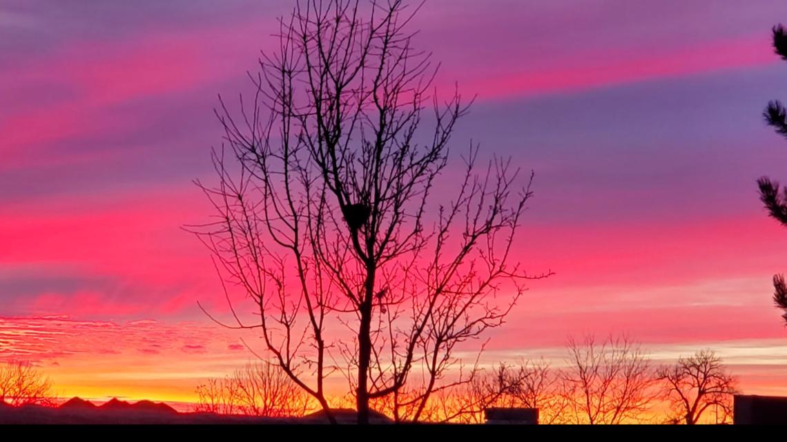 Your photos of terrific Colorado spring sunrise on March 1, 2023 ...