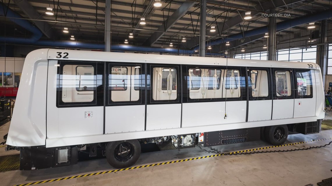 Trains at DIA to shut down overnight for testing Tuesday | 9news.com