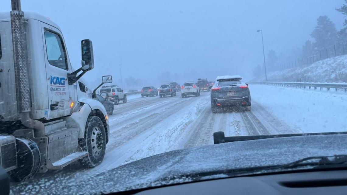 Road conditions: Snow makes Denver metro, eastern Colorado travel a ...