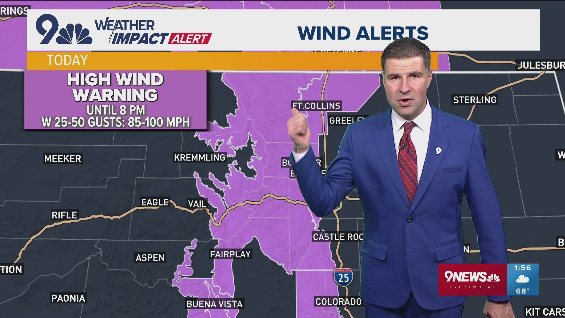 What to expect when and where as 100 mph wind gusts hit Colorado ...