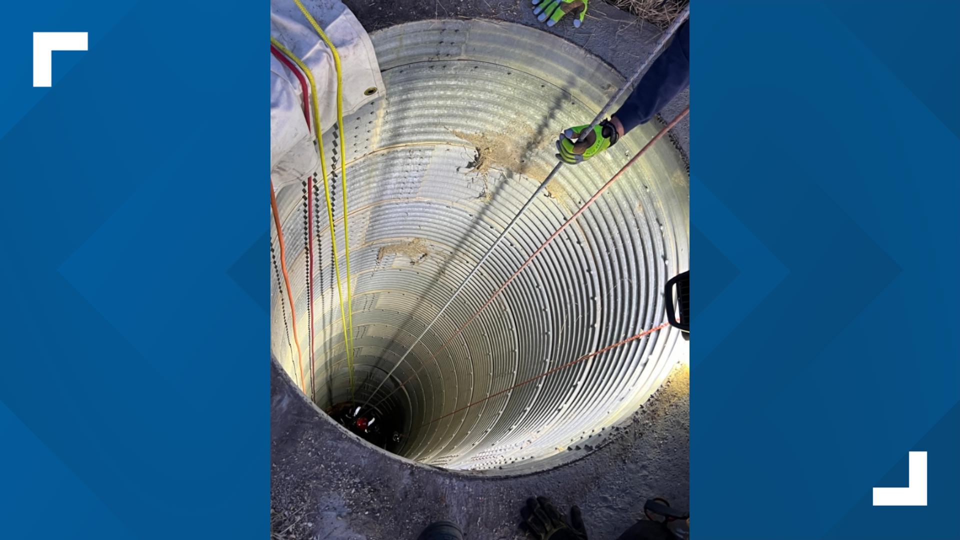 Crews rescue teen from abandoned missile silo in Colorado | 9news.com