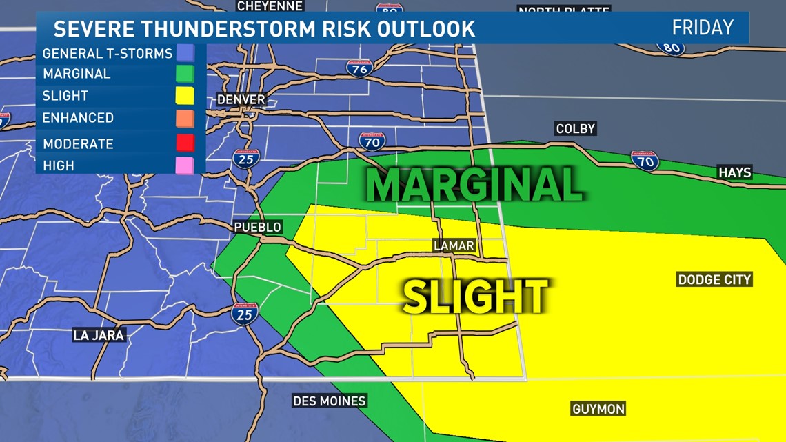 Scattered storms, heavy rain Friday | 9news.com