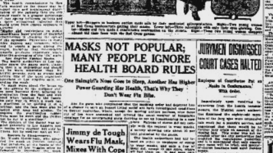 Mask mandates controverisla in past, history shows | 9news.com