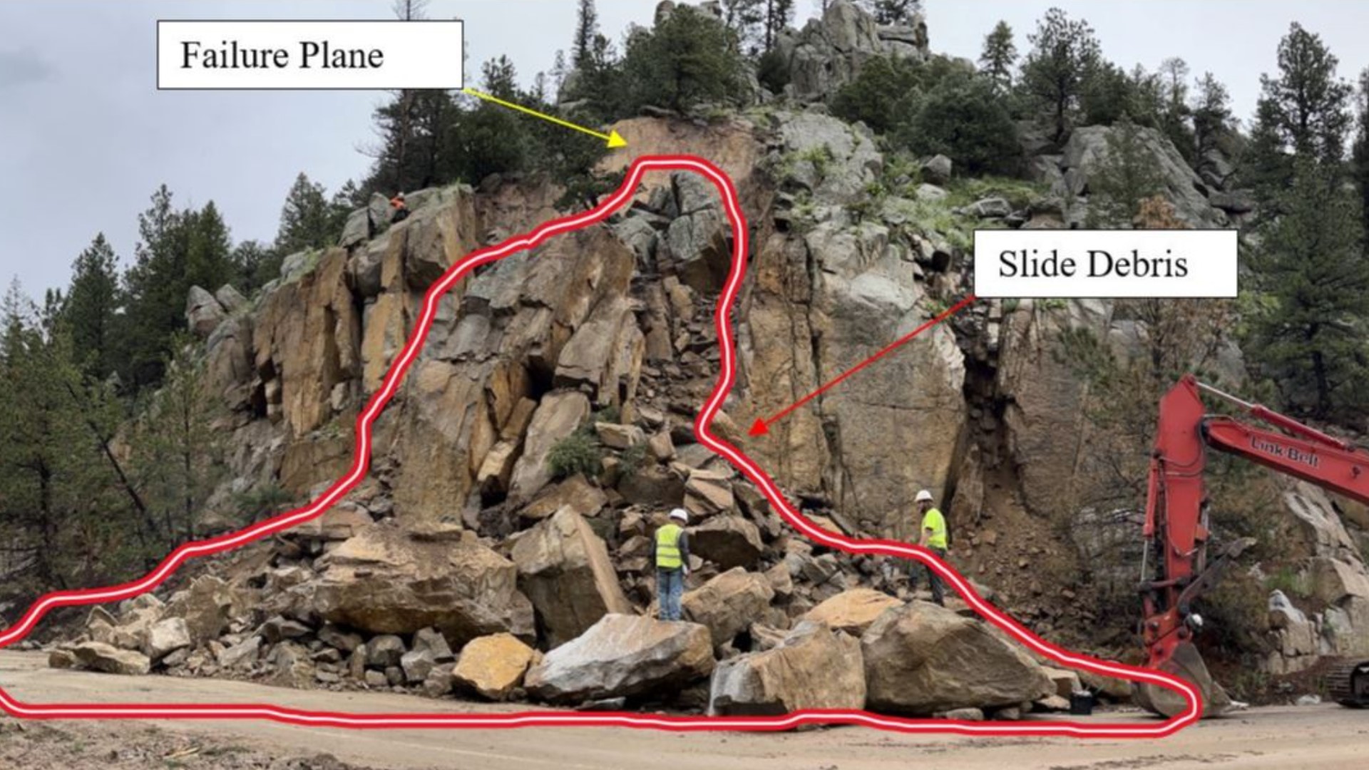 Colorado Highway 7 reopens after rockslide closed it for 12 days ...