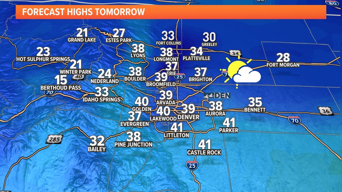 Denver sets new Feb. 23 record low temperature of -11° Fahrenheit ...