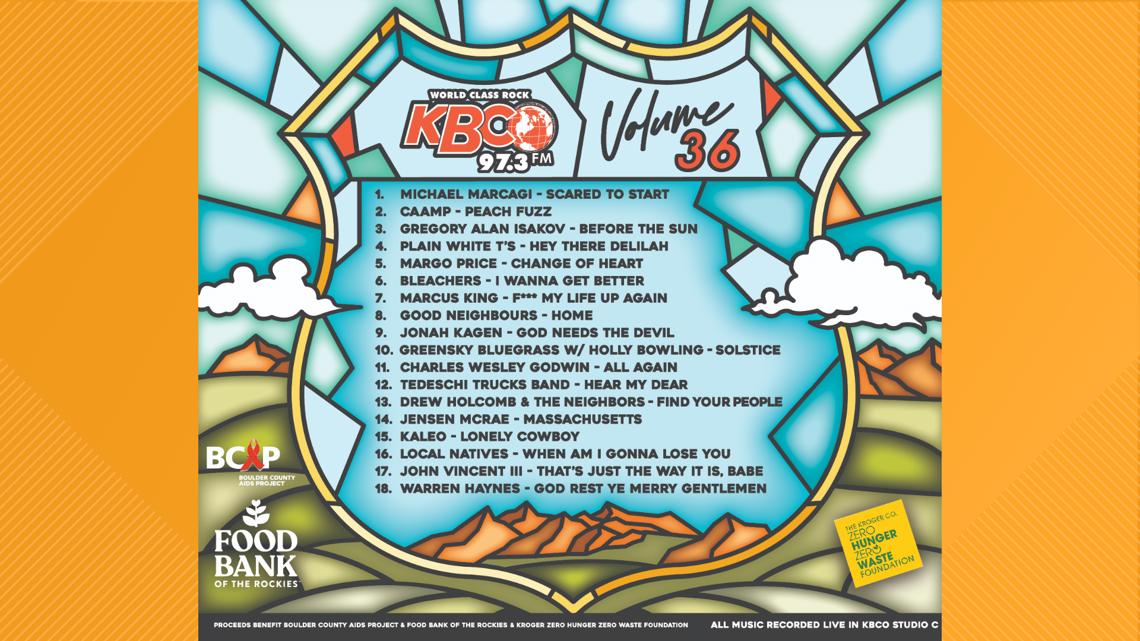 KCBO's Studio C Volume 36 album Dec. 7 at King Soopers stores | 9news.com