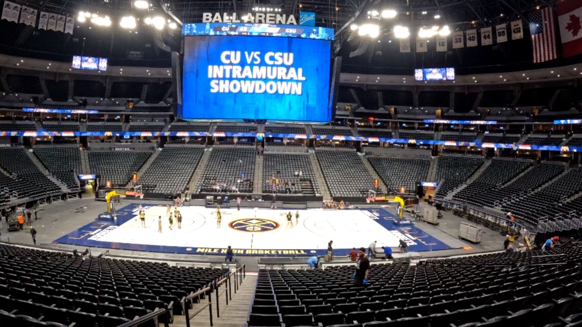 Ball Arena conversion crew pushes through historic stretch | 9news.com