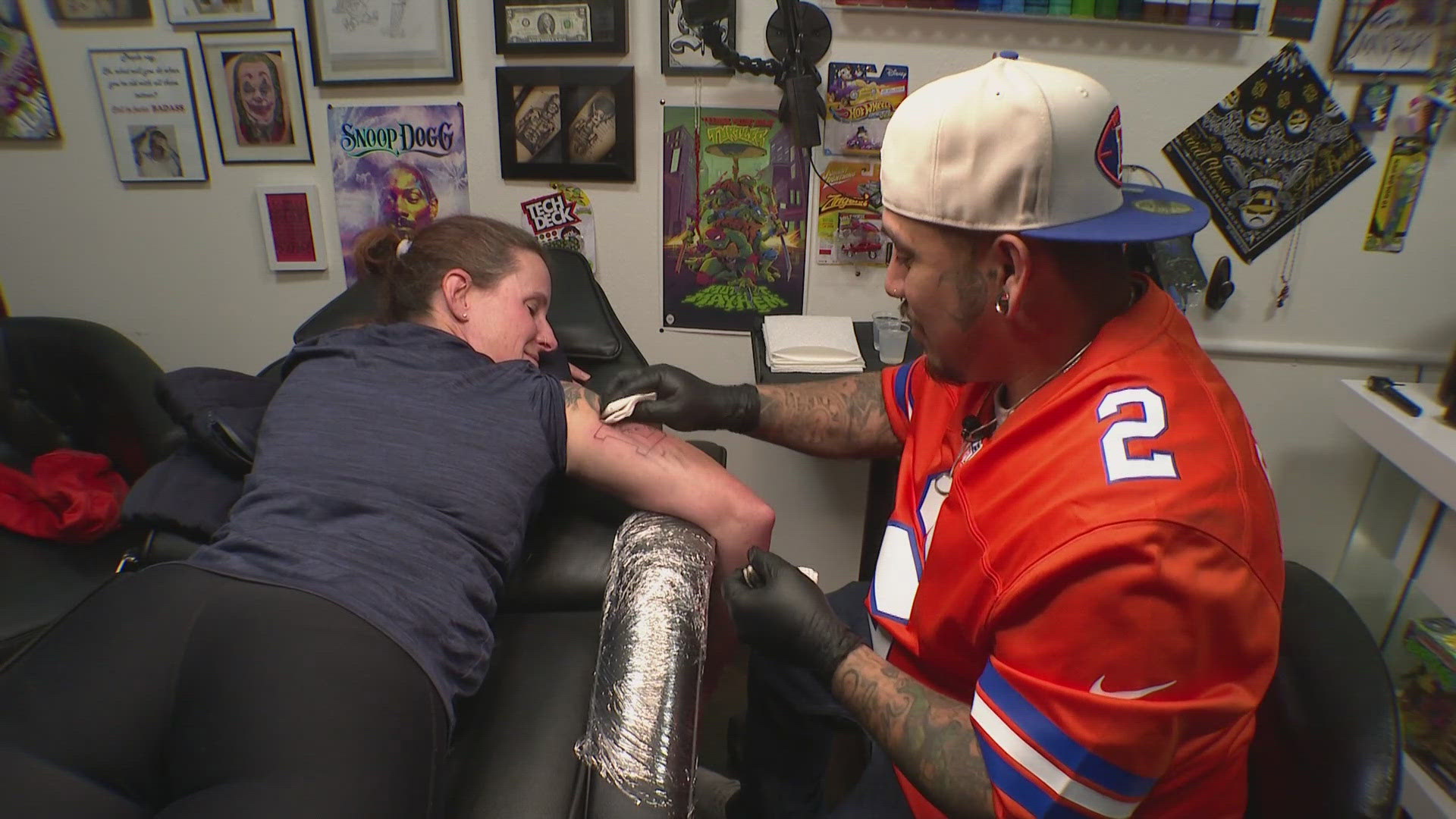 Broncos host first playoff game in a decade, face banged-up Bills in ...