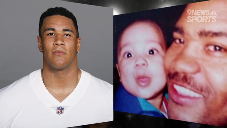 New Bronco Covington followed dad to professional football | 9news.com