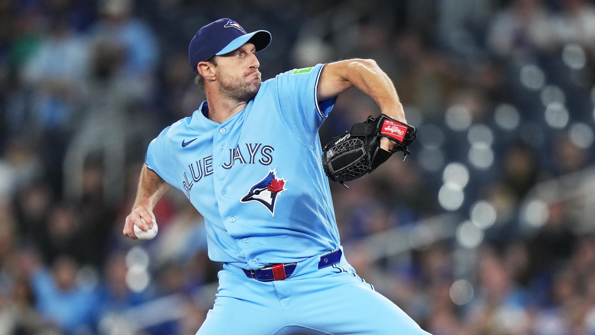 Max Scherzer pitches six innings to win first start of season as Blue ...