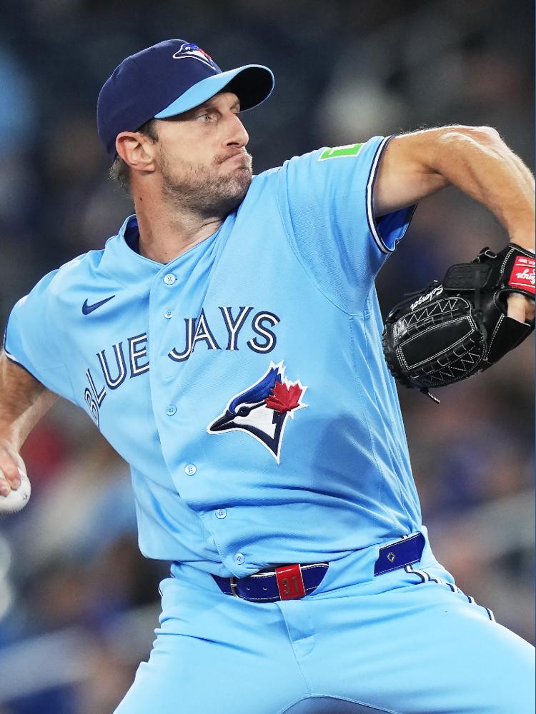 Max Scherzer pitches six innings to win first start of season as Blue ...