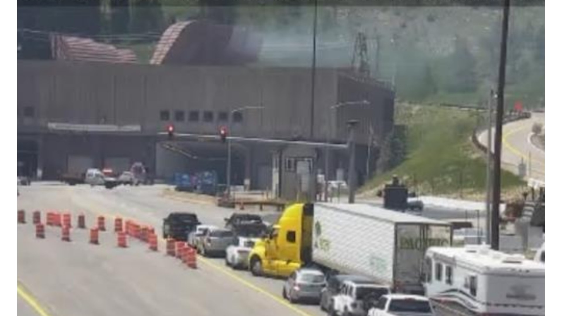 Car fire shuts down the Eisenhower tunnel | 9news.com