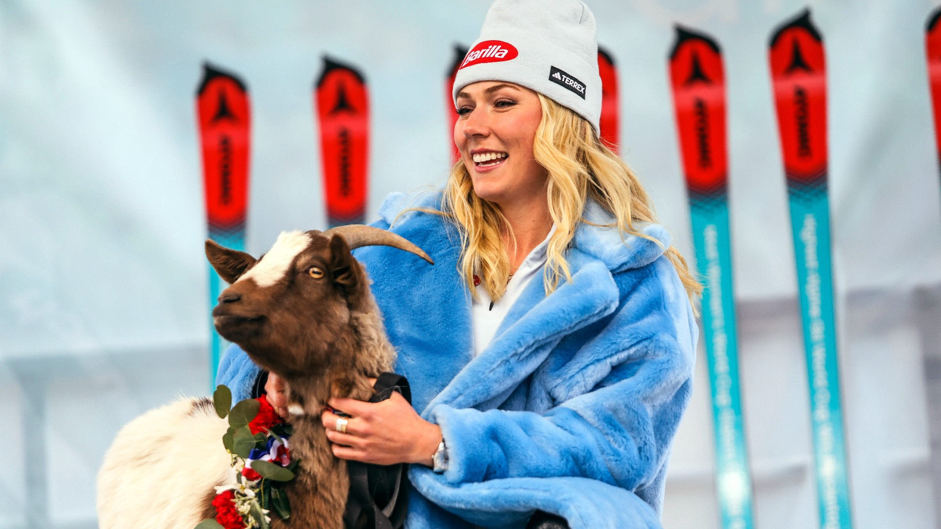 Mikaela Shiffrin welcomed home to Vail with celebration | 9news.com