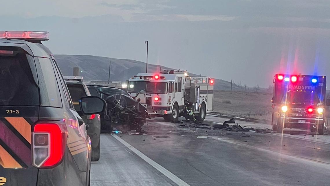 Highway 93 reopens north of Golden after fatal crash | 9news.com