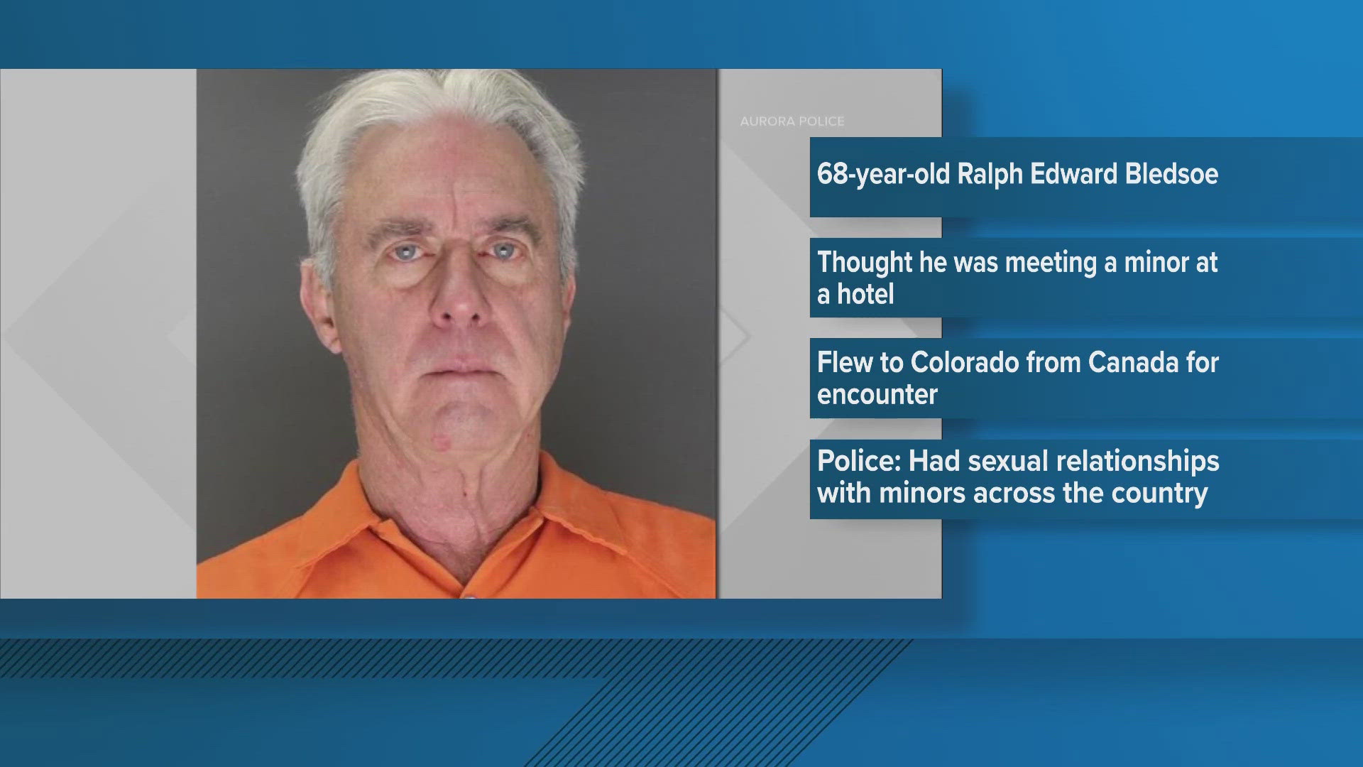 Aurora police arrest retired airline pilot in child predator sting ...