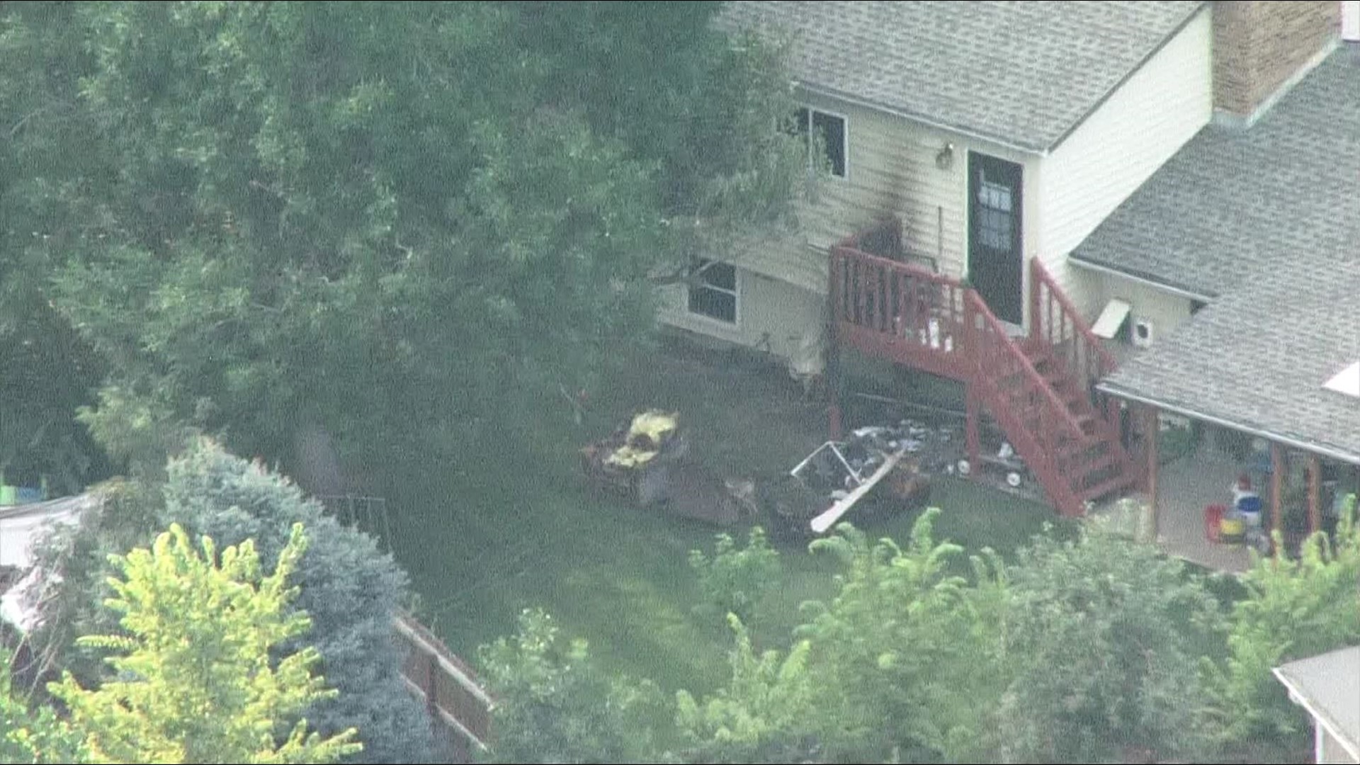 Firefighters rescue person from house fire in Aurora, Colorado | 9news.com