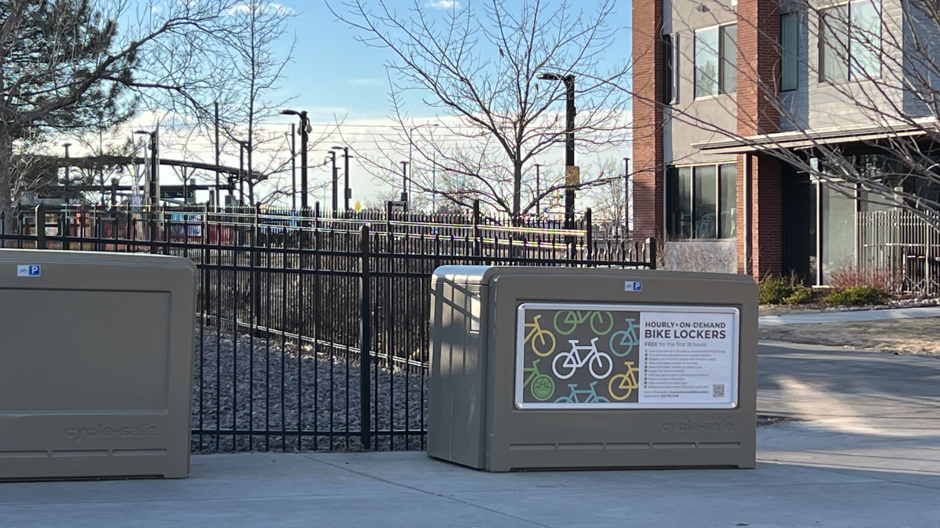 New secure bike storage available at 2 Aurora transit stations | 9news.com