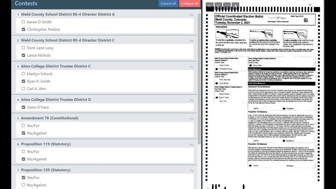 Public can look at election ballots with new online tool | 9news.com